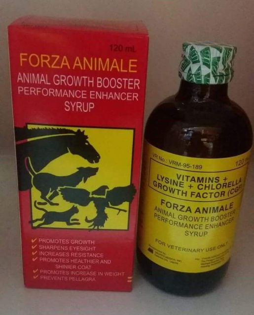 FORZA ANIMALE DS & AGB - Multivitamins with CGF (120ml) | Shopee ...