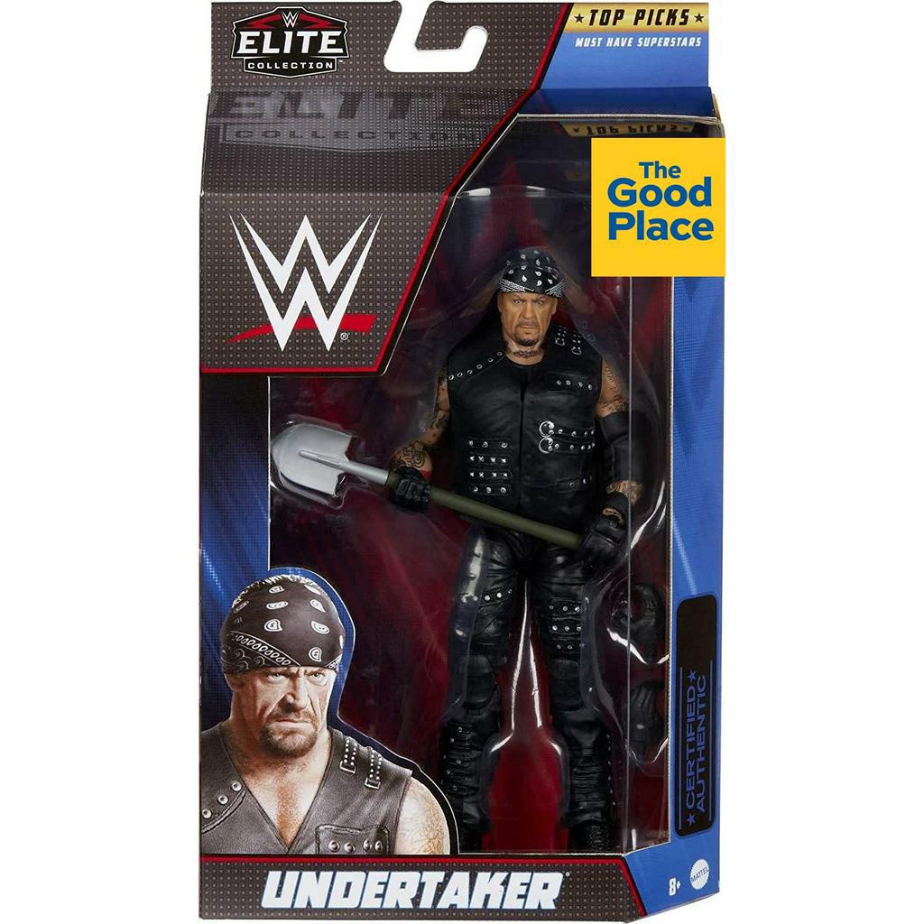 MATTEL WWE Elite Collection Top Picks Series Undertaker With Boneyard ...