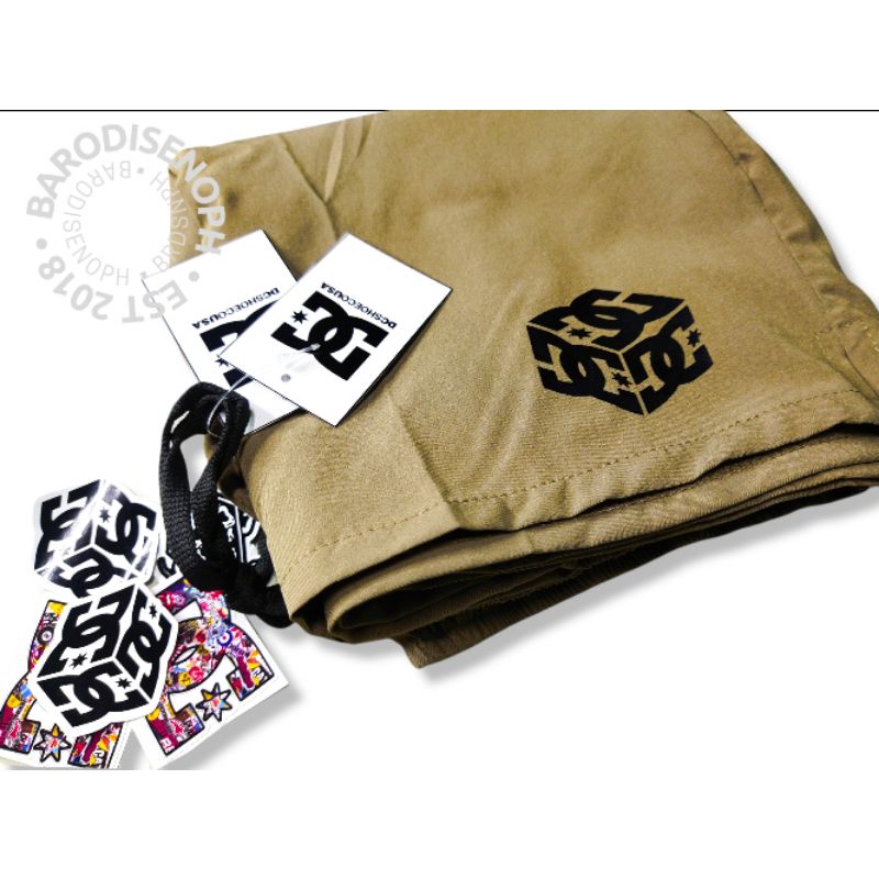 DC Shoe. Short Peanut Color with FREE Assorted Stickers | Shopee ...