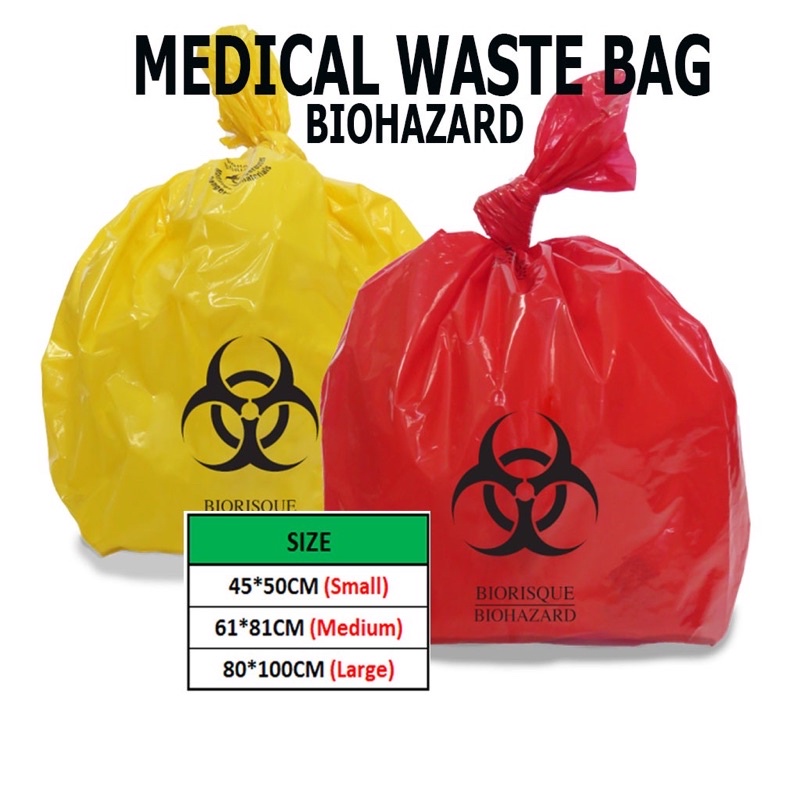 Medical Waste Bag (1pc) | Shopee Philippines
