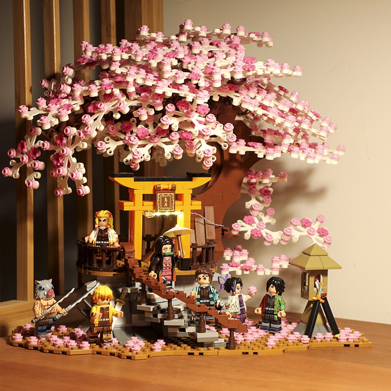 Demon Slayer Building Blocks My Wife Zenitsu Japanese Style Minifigure ...