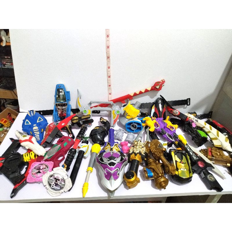 Preloved power rangers accessories non dx version | Shopee Philippines