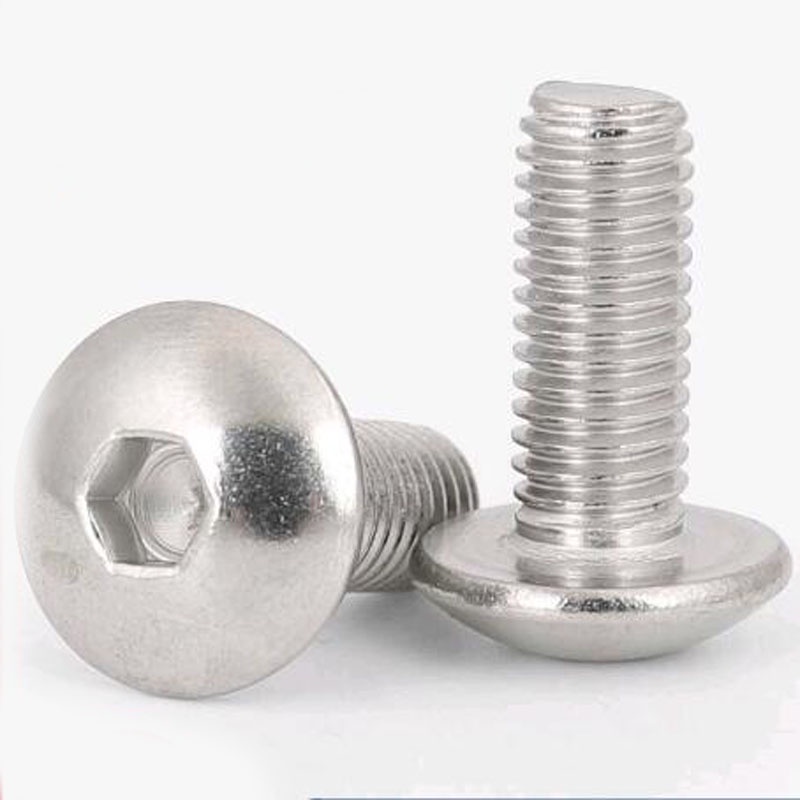 304 Stainless Steel M5/M6/M8 Large Umbrella/Mushroom/Round Head Inner ...