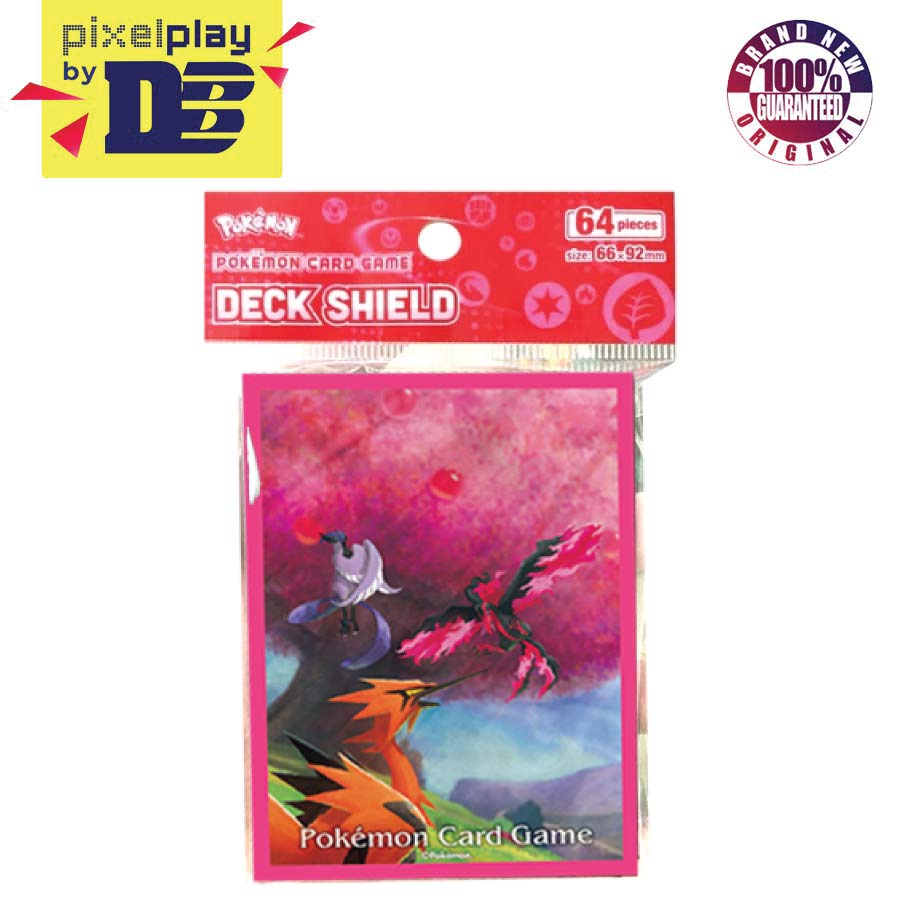 Pokemon Trading Card Game Deck Shield Three Legendary Birds | Shopee Philippines