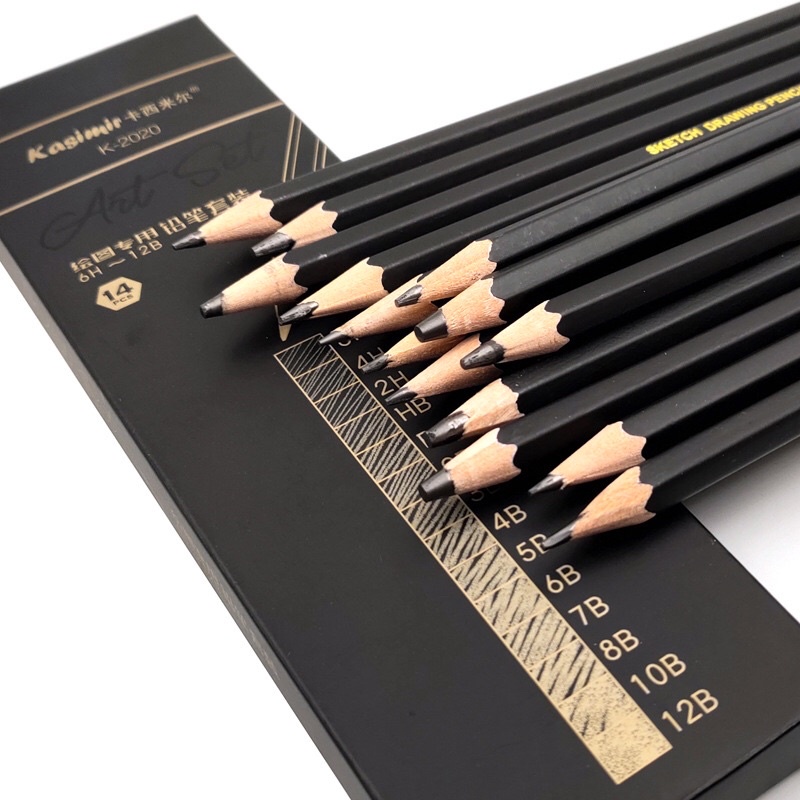 Kasimir Sketch Drawing Pencil Set | Shopee Philippines