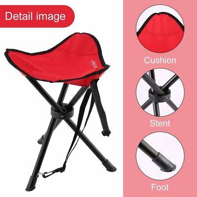 hk Outdoor Three-Legged Foldable Folding Travel Chair | Shopee Philippines