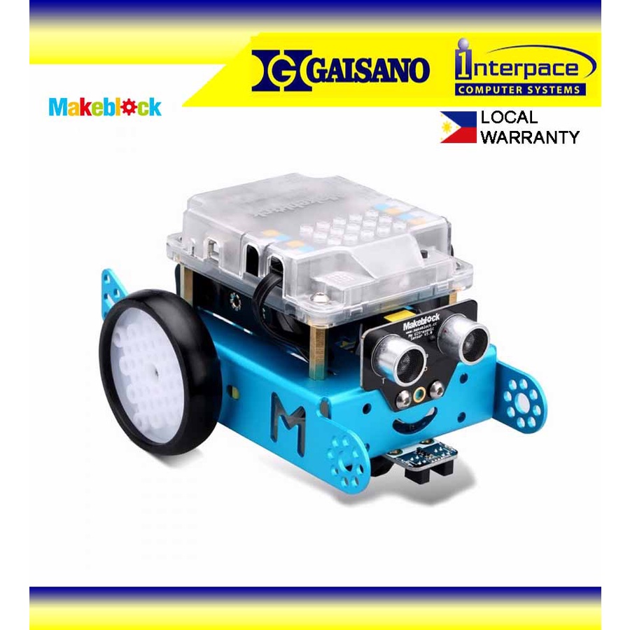 Makeblock mBot v1.2 Blue (Bluetooth) STEM Education Arduino | Shopee ...