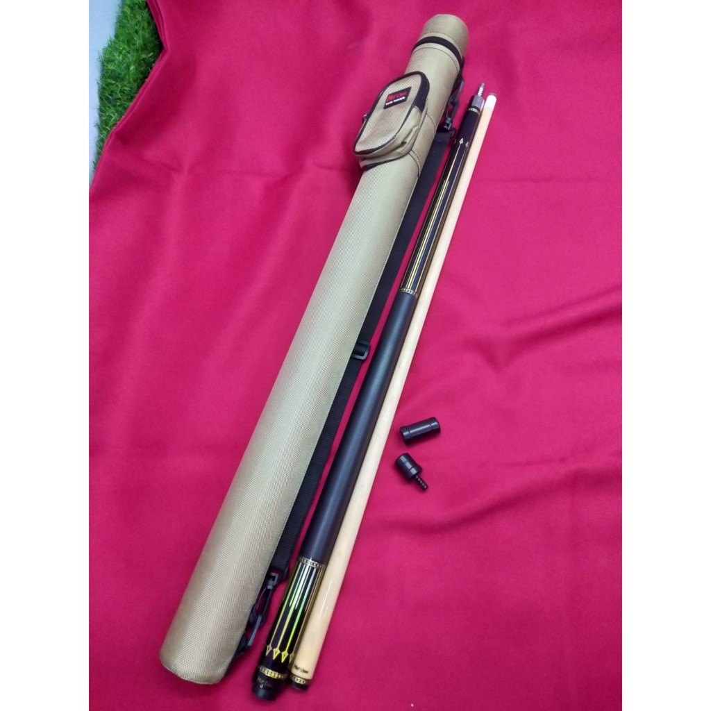 Mit Cues Stick Billiard (Gold) with 1x2 Hardcase and Joint Protector ...