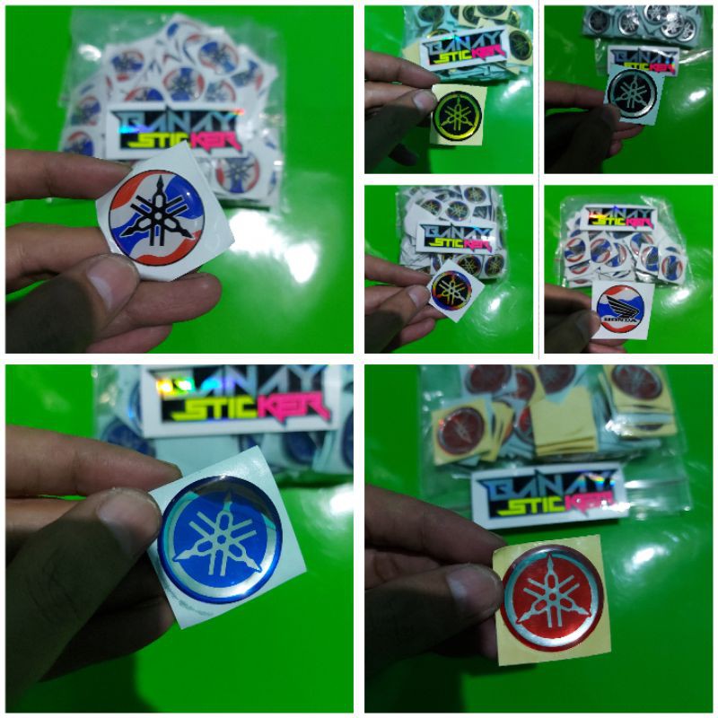 YAMAHA MIO LOGO STICKER embossed | Shopee Philippines