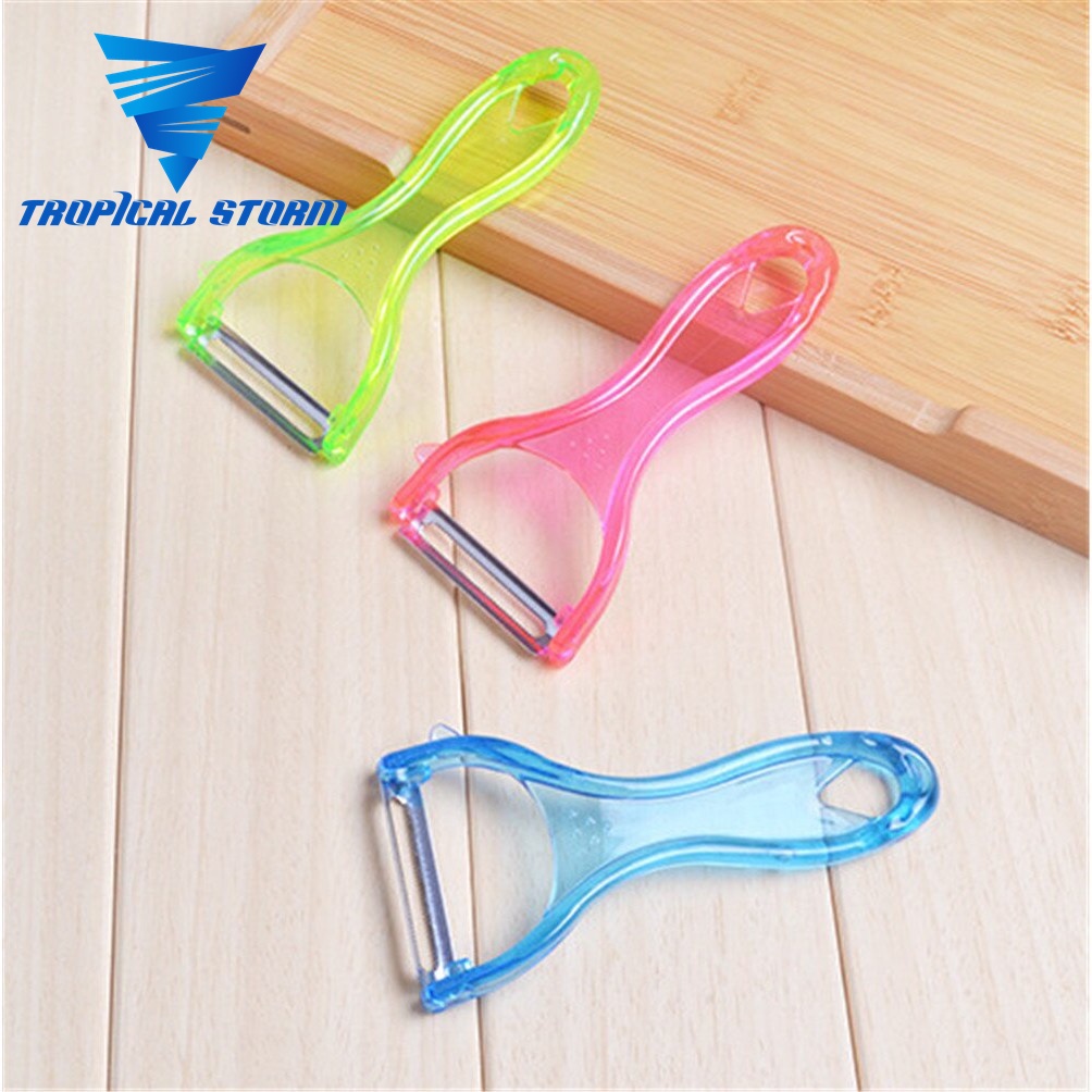 TS COD Multifunction Stainless Steel Fruit Vegetable Peeler Transparent ...