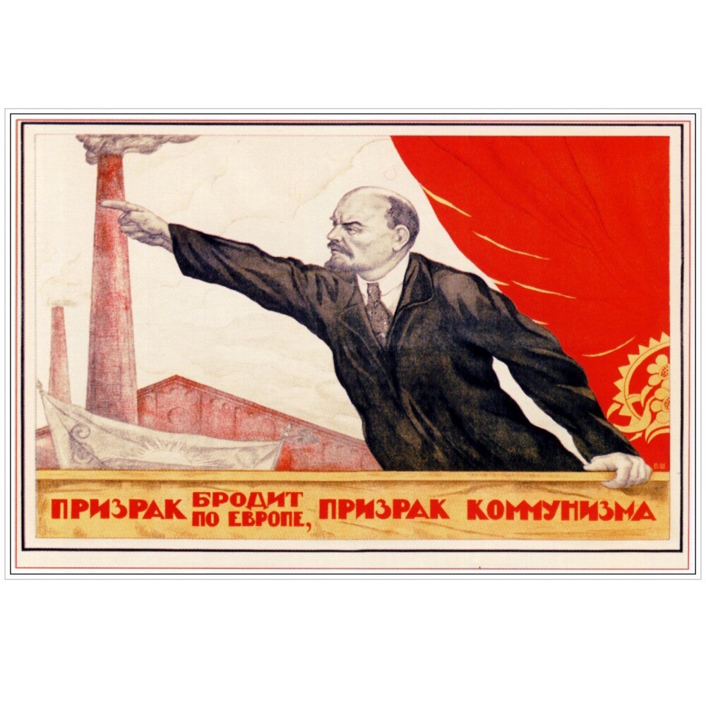 Soviet Union Stalin Soviet Union CCCP poster modern art decoration room ...