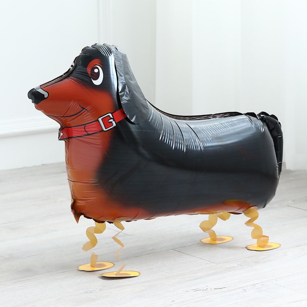 Walking Pet Aluminum Film Balloons Cartoon Animal Walking Balloons ...