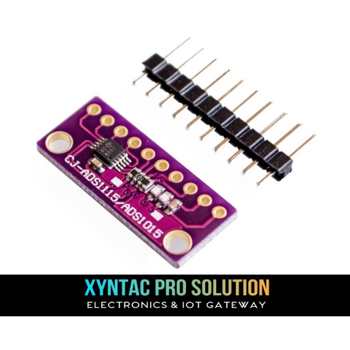 ADS1115 16 Bit ADC Analog to Digital 4 channel Module with Programmable ...