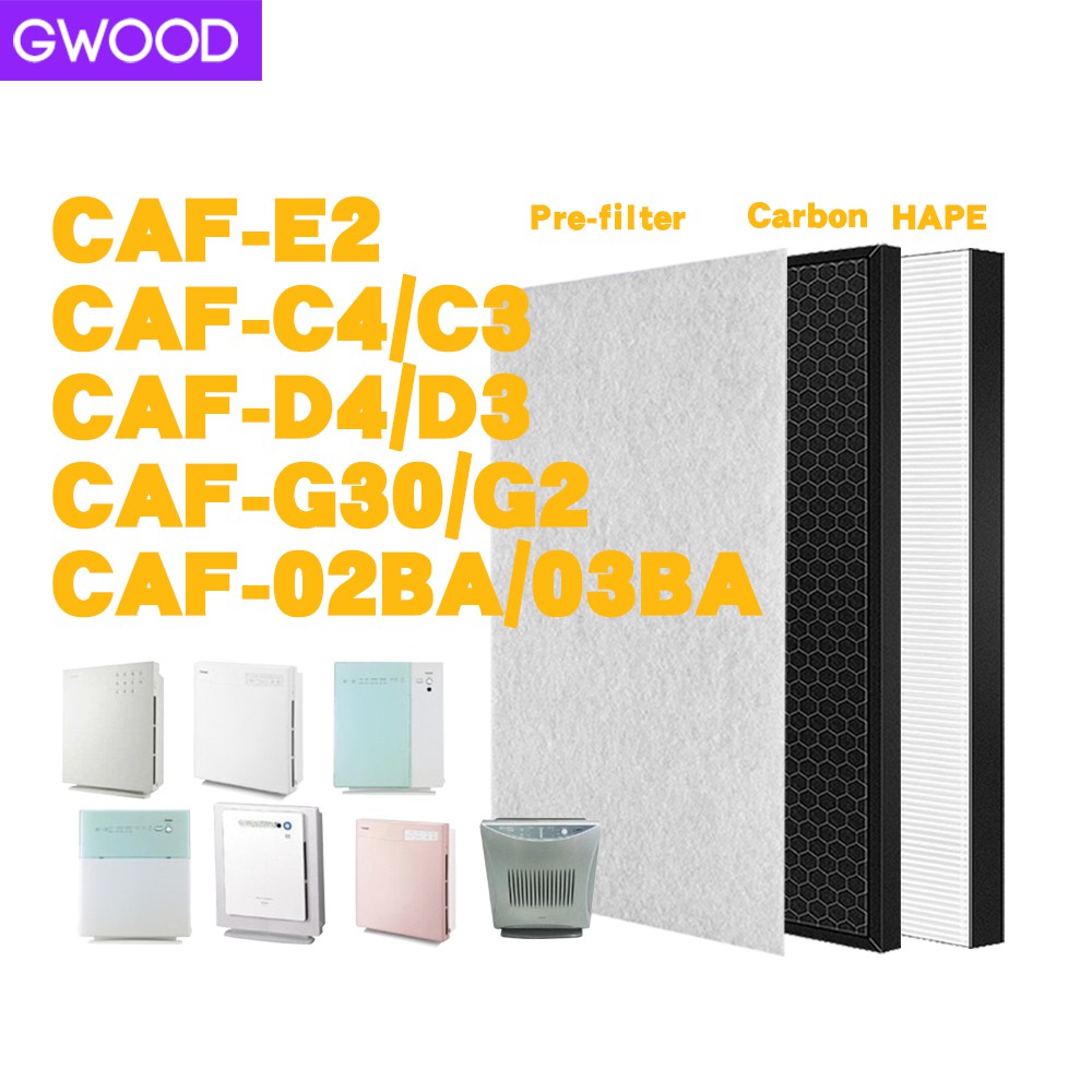 For Toshiba Air Purifier Filter CAF-C4A CAF-G2 CAF-G2A CAF-E2 CAF-E2A ...