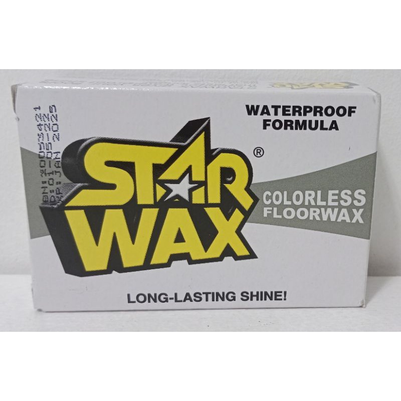 Floorwax Star Wax Red & Colorless 90g | Shopee Philippines