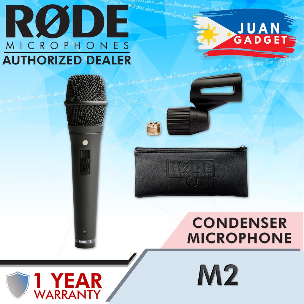 Rode M2 Professional Condenser Handheld Microphone | Shopee Philippines