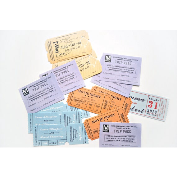 Mix Pack Movie Ticket Paper Ephemera, Notepad | Shopee Philippines