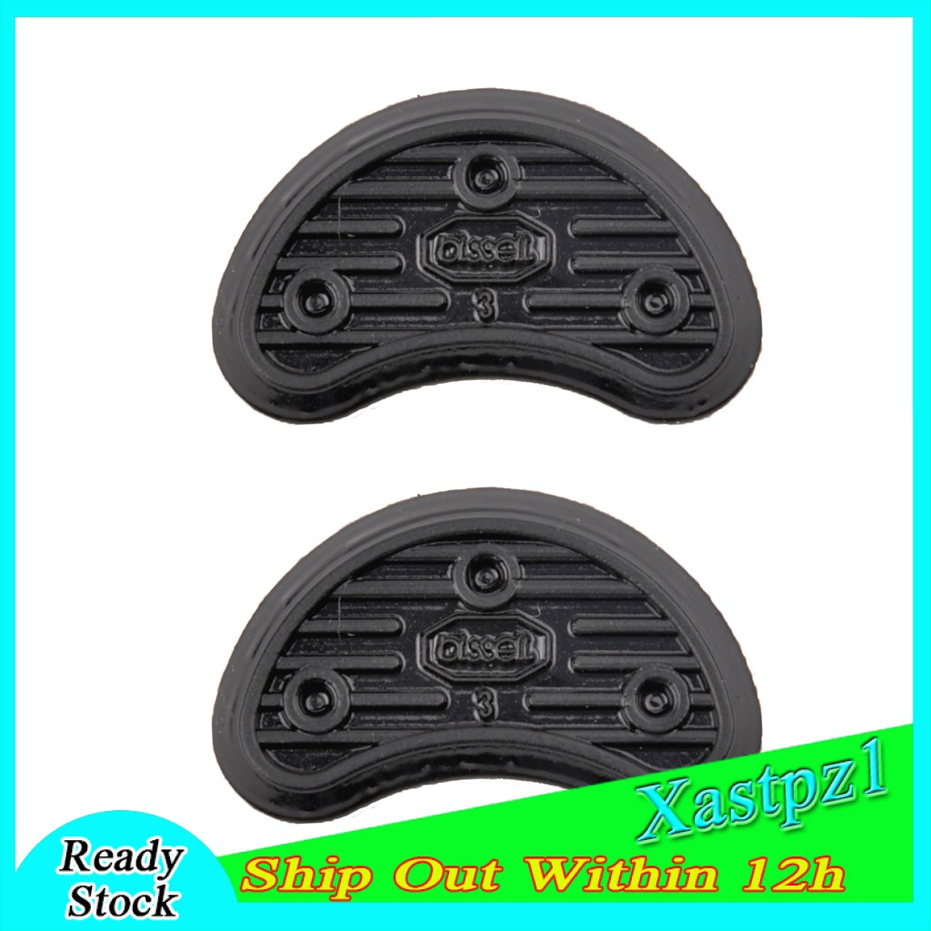 Ready Anti Slip Rubber Stick On STILETTO Shoe Sole High Heel Tips Tap ...