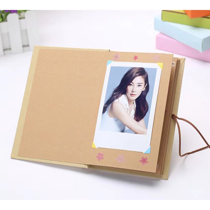 [Coisíní] Original Accordion Creative Folding Page Diy Photo Album ...