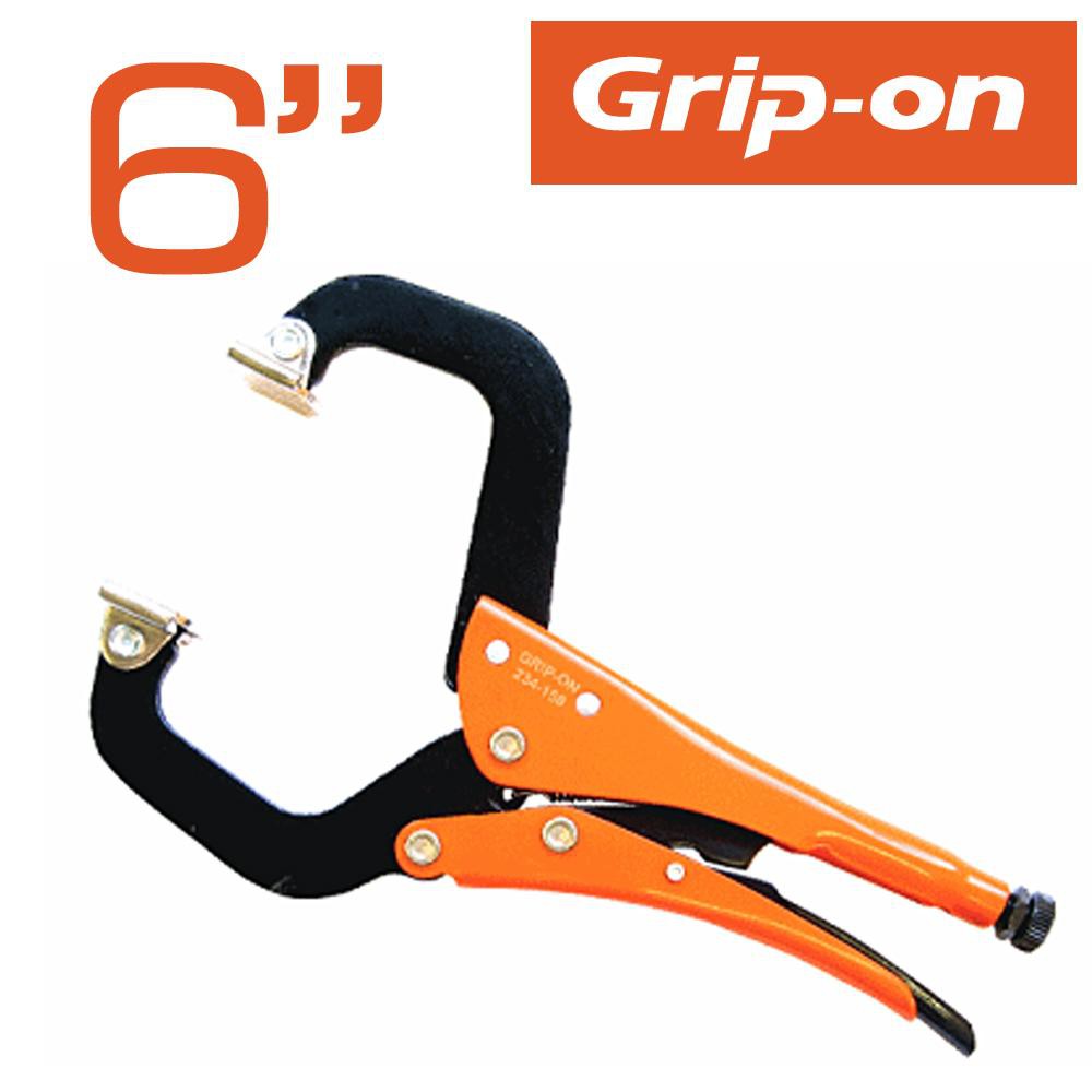 Grip-on Locking Pliers C-Shape Expanding Mouth (2 Sizes Can Be Selected ...