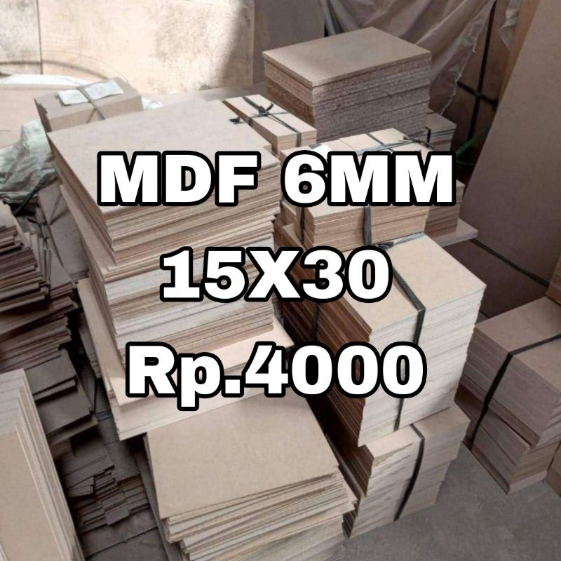 Mdf Board 15X30, 6Mm | Shopee Philippines