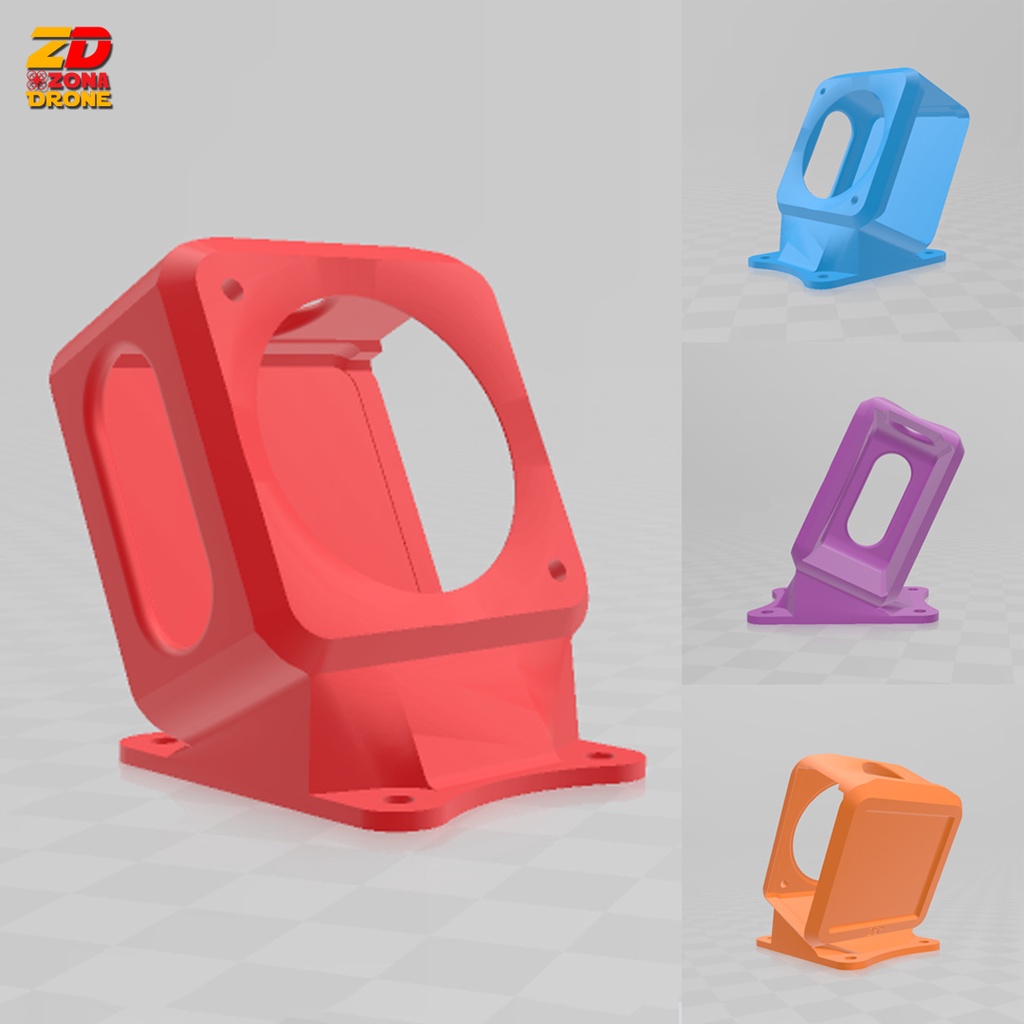 IFlight Cidora SL5 XL5 Nazgul5 DJI Action 2 Mount Case FPV Drone 3D ...