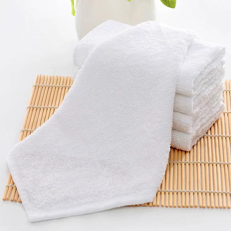 12 pcs Plain White Cotton Towel Cloth | Shopee Philippines