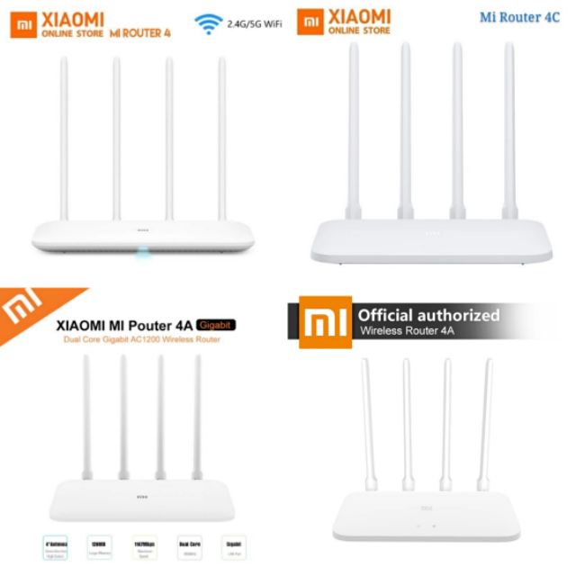 Xiaomi Mi WiFi Router 4A Gigabit 4 4C 3C | Shopee Philippines