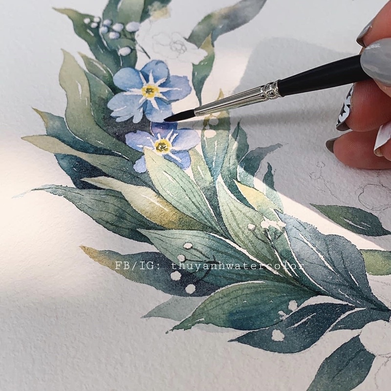 home lifeBaohong ARTIST - 10 Sheets Of Baohong Watercolor Paper ...