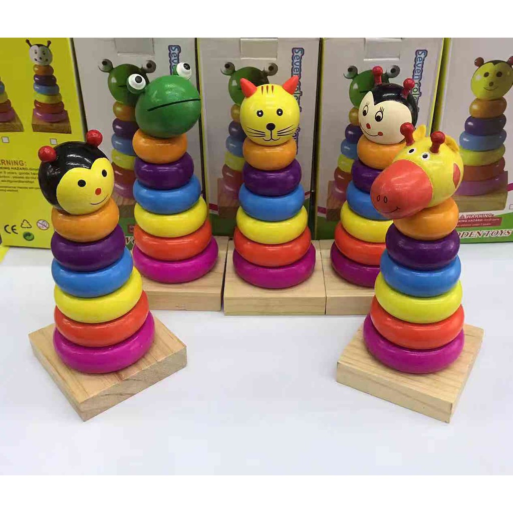 TYK Animal Rainbow Stacker | Shopee Philippines