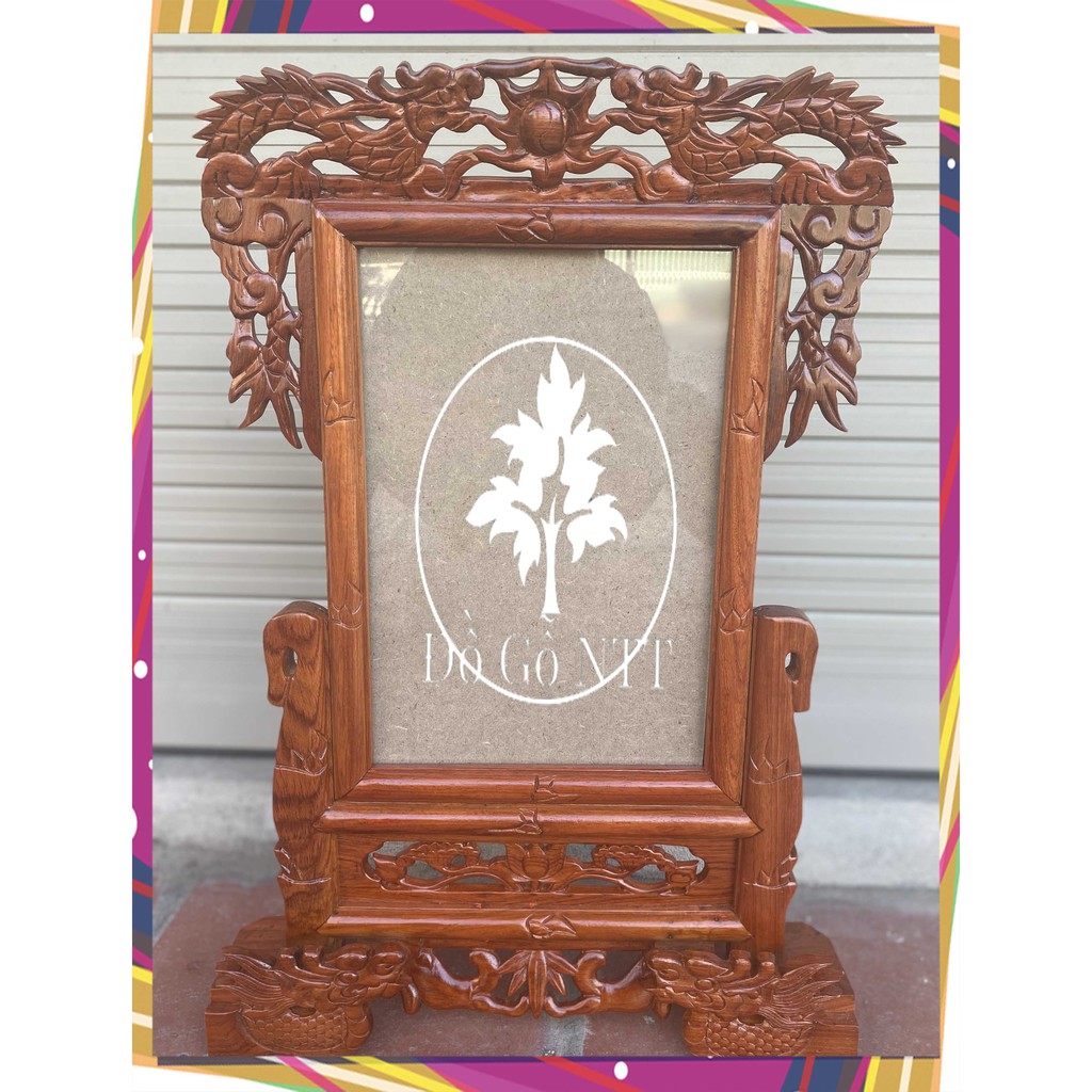 Dragon-frame Photo Frame-Photo Frame Parallel long Altar-Incense Wood ...