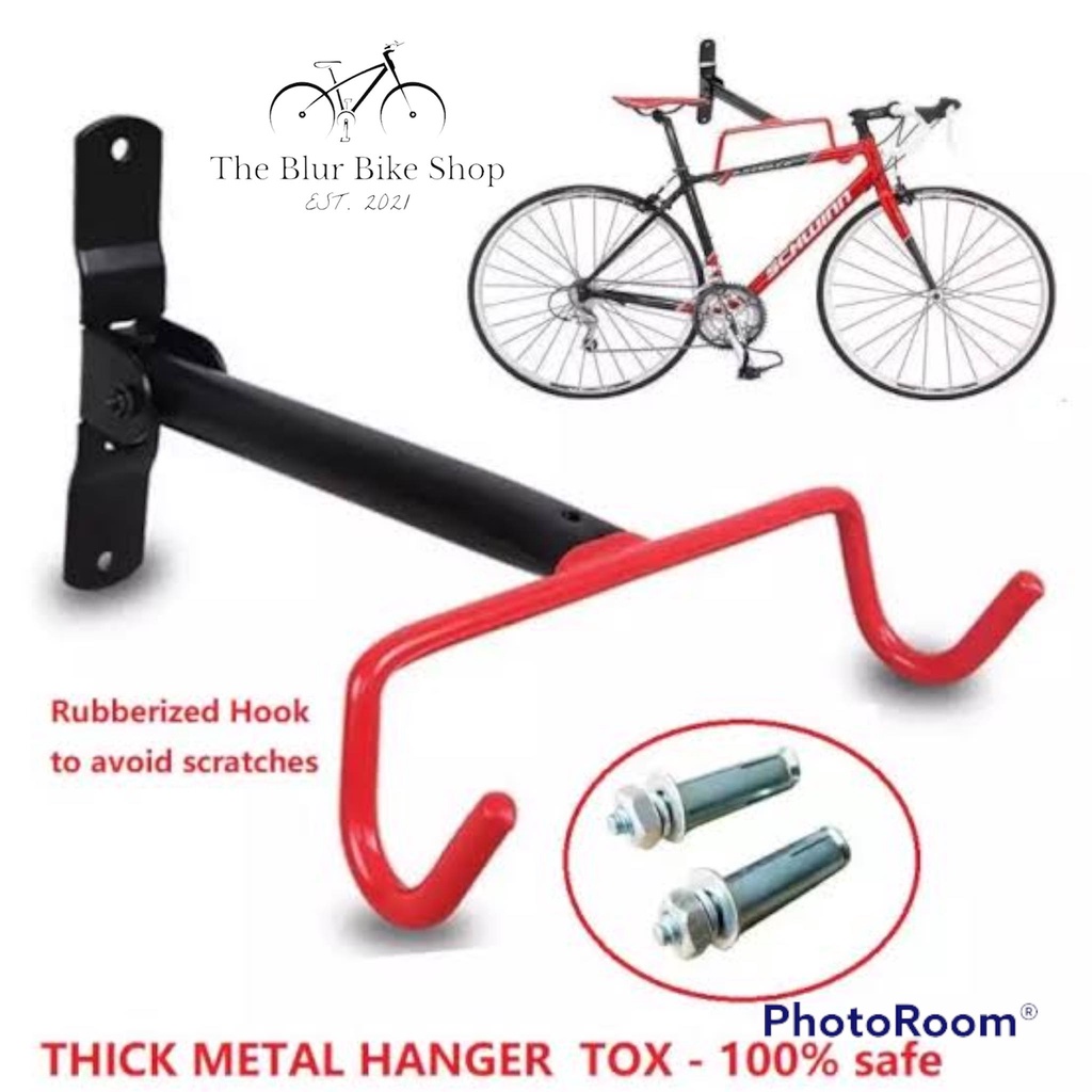 Horizontal Wall Mount Bike Hanger Display Rack Bike Accessories ...