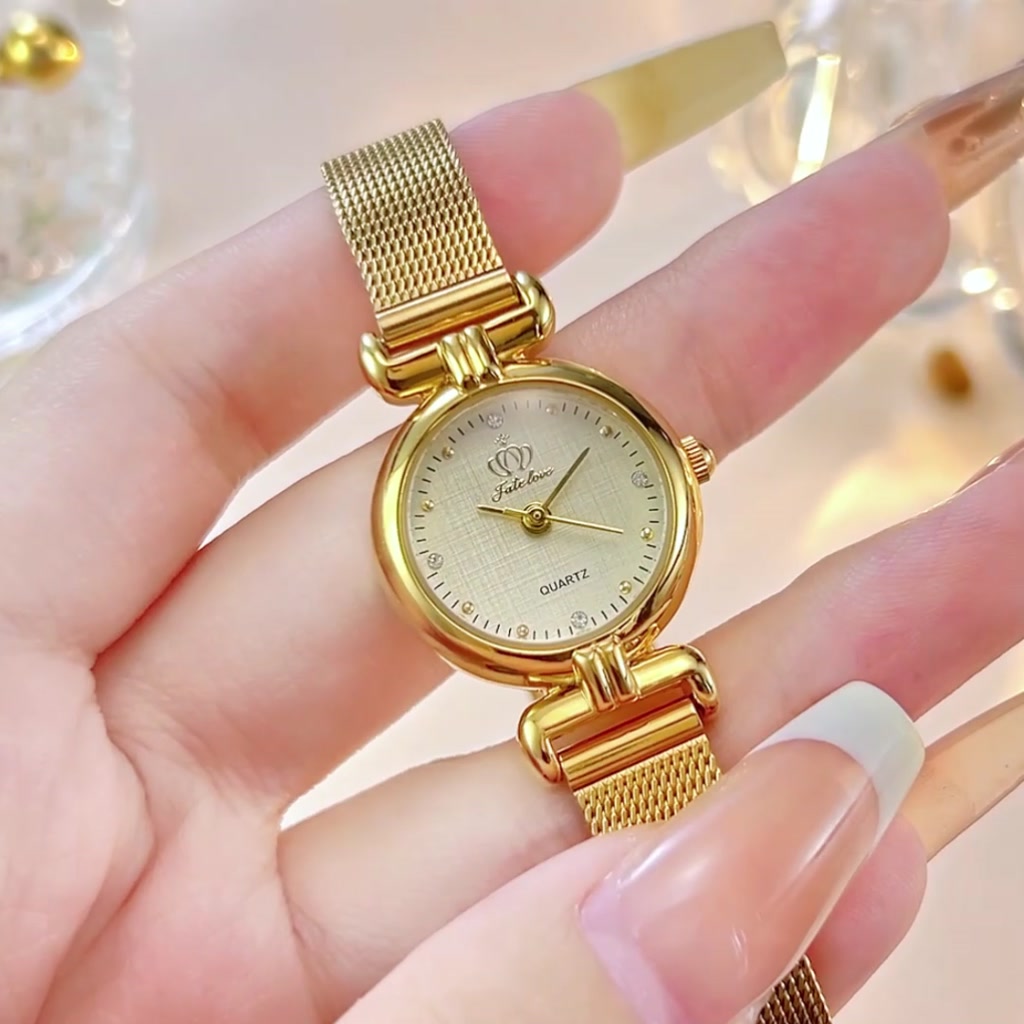 Fatelove Watch For Woman Waterproof Original Stainless Steel Quartz ...