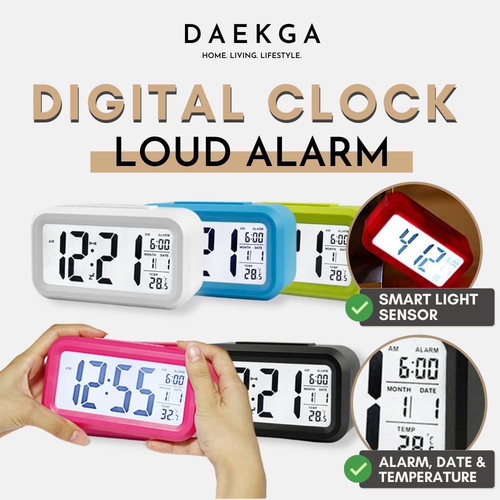 Digital Clock / Digital Alarm Clock / Table Clock / LED Clock Backlight ...