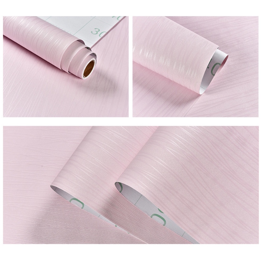 Wallpaper Sticker Stripe S2 Pink Texture 10 Meters Long ** Rolling ...