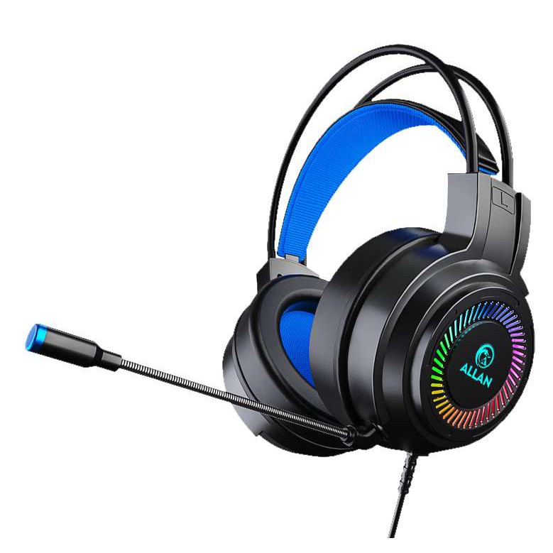 Allan Gaming 5-in1 Keyboard and mouse Mouse pad Headset and Headset ...