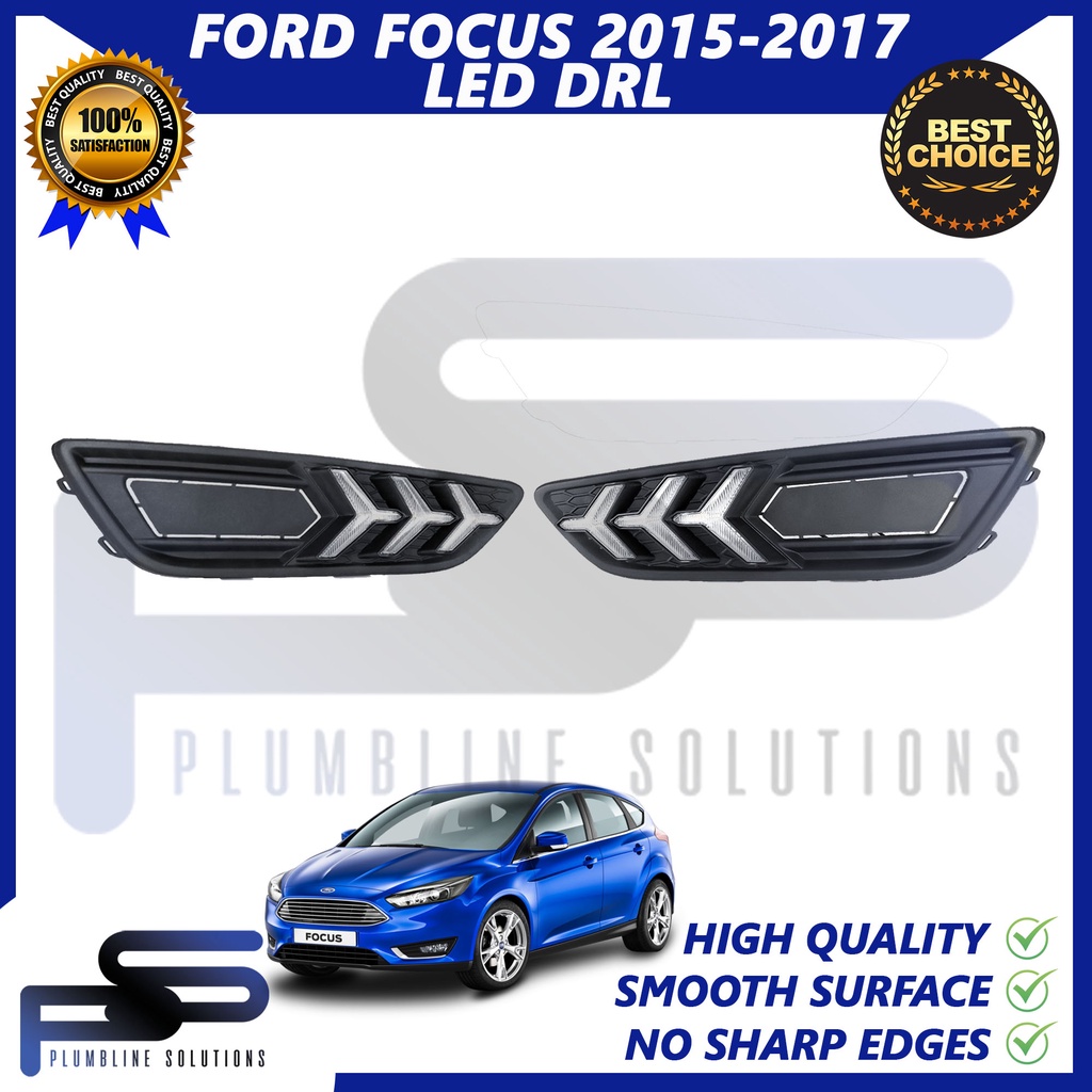 Ford Focus 2016 - 2019 LED DRL (Daytime Runner Light) DRL | Shopee ...