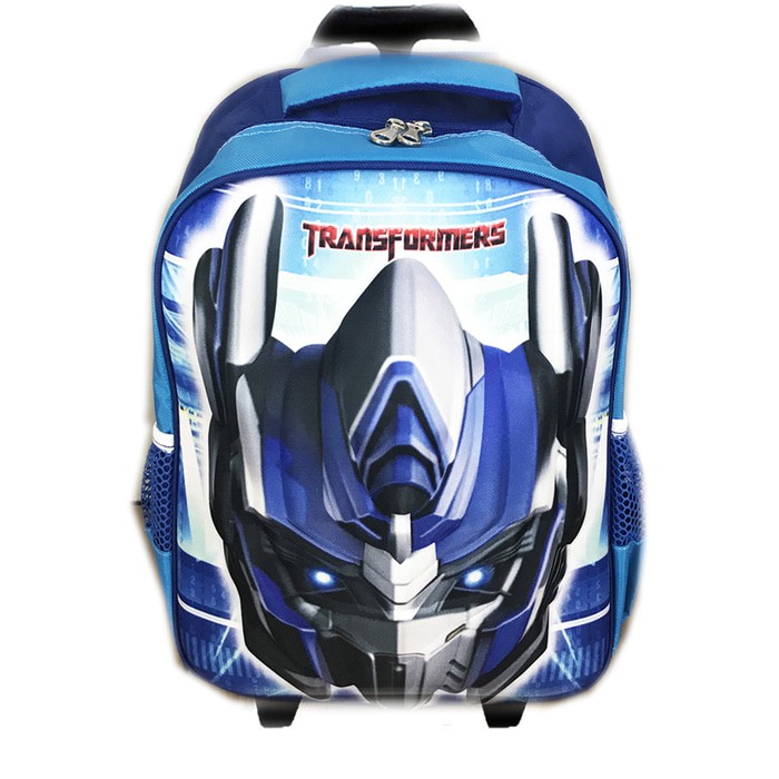 3d Transformer Optimus Prime Troley Bag Embossed Hard Cover Car Shape ...