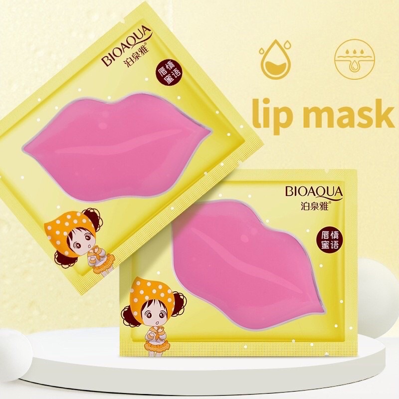 BIOAQUA COLLAGEN Nourish Lips Membrane Moisturizing Lip Mask | Shopee ...