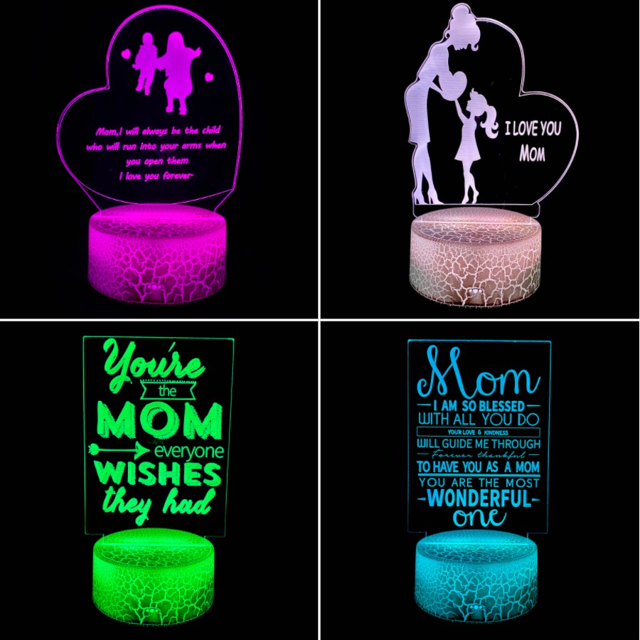 Gift for Mama / Mom / Nanay / Mother's Day Designs Acrylic 3D Illusion ...