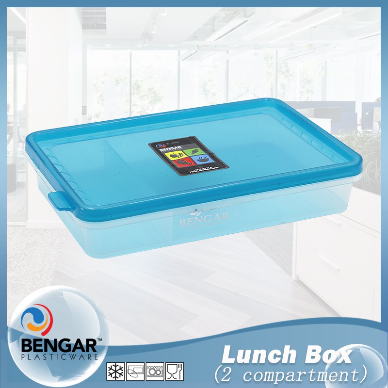 BENGAR PLASTICWARE Lunch box food storage bento lunch box food ...