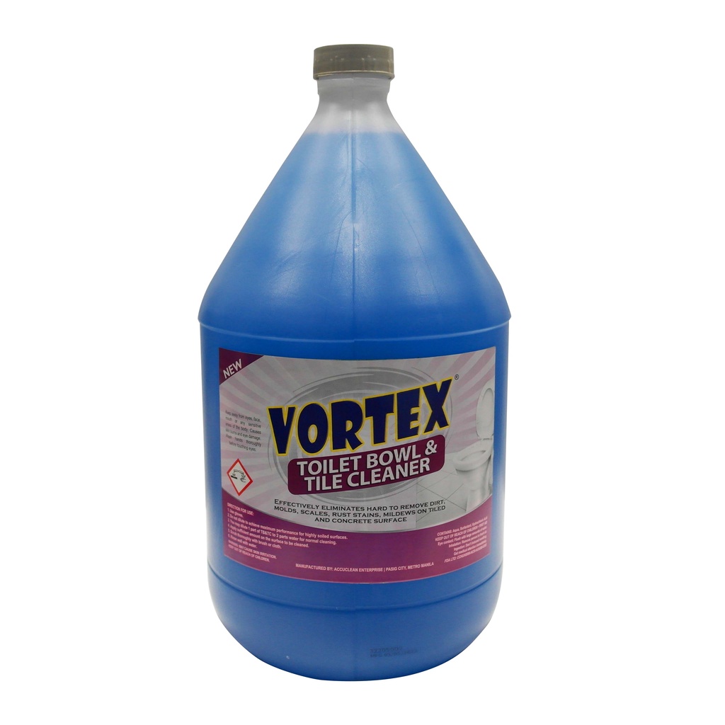 Vortex Toilet Bowl & Tile Cleaner (TBC) 1 Gallon | Shopee Philippines