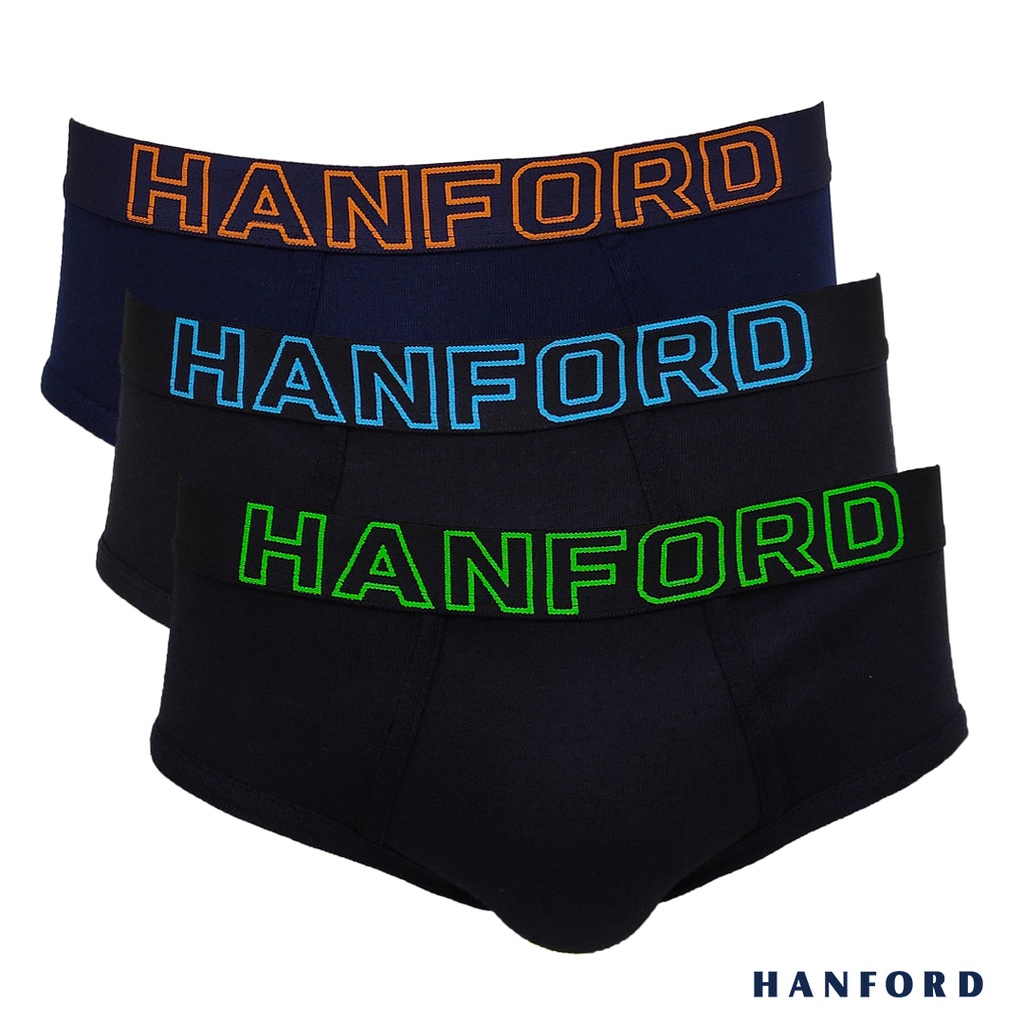 Hanford Men Premium Ribbed Cotton Modern Hipster Briefs Neon Collection ...