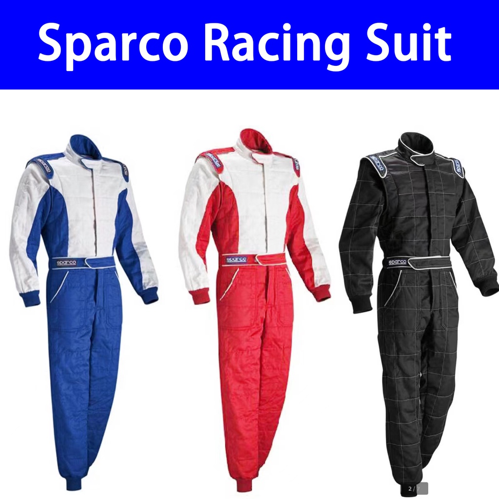Sparco F1 Car Racing Suit Go kart One-Piece Motorcycle Suit Drift ...