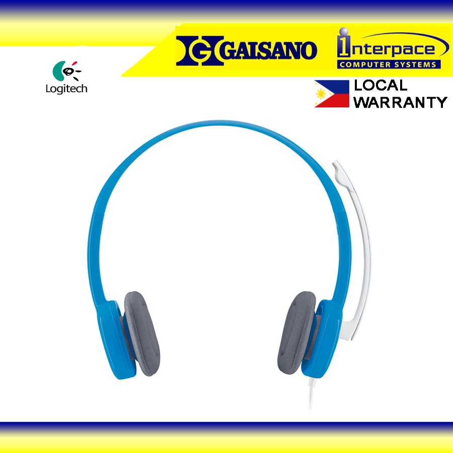 Logitech H150 Stereo Headset with Noise-Cancelling Mic | Shopee Philippines