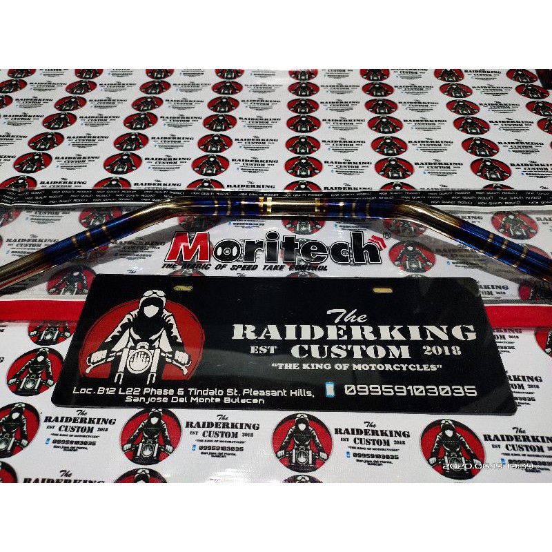 MORITECT TITANIUM HANDLEBAR FOR NMAX / UNIVERSAL | Shopee Philippines