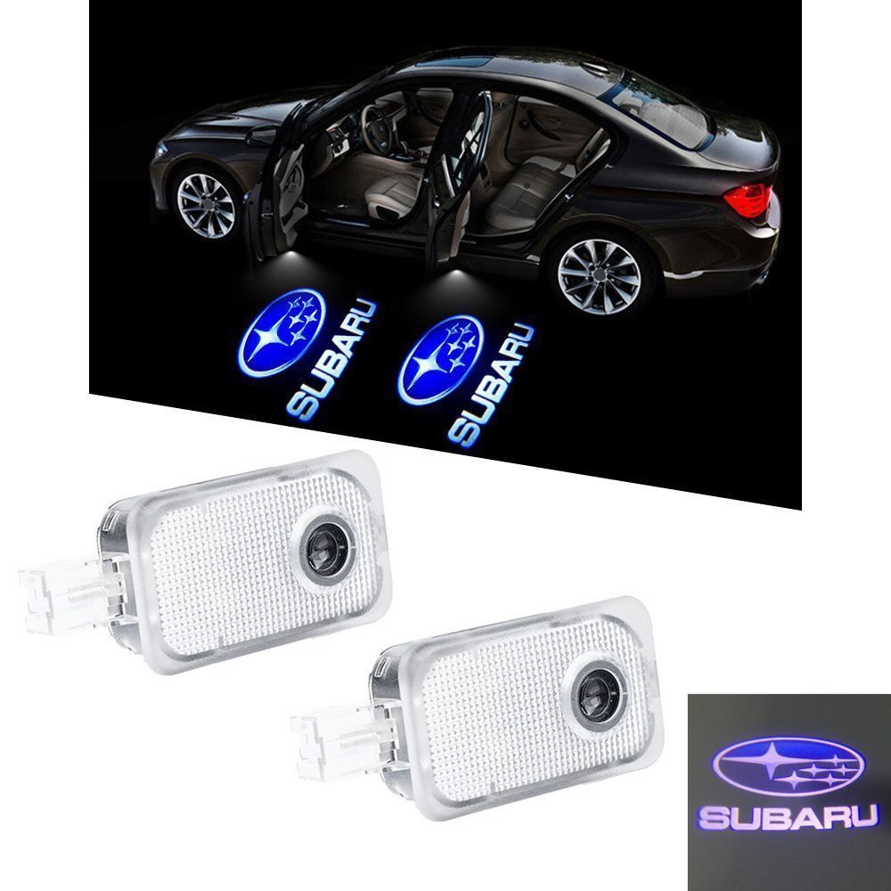 2pcs LED Welcome Lamp Auto Emblem Logo Laser Projector Ghost Light Car ...