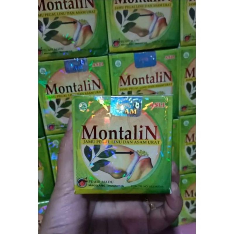 montalin herbal 100% ORIGINAL (1box)(10SACHET) (40CAPS) | Shopee ...