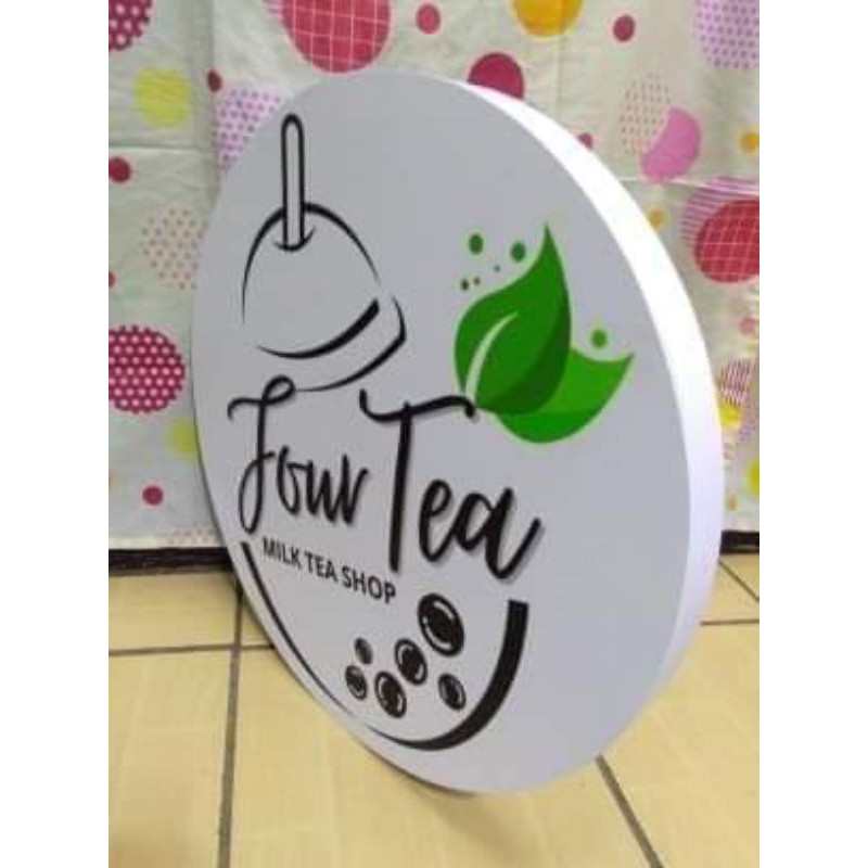 20x20 High Quality Business Logo on Sintra Board | Shopee Philippines