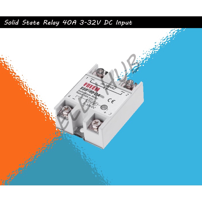 Solid State Relay 40A 3-32V DC Input | Shopee Philippines